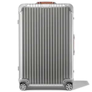 Rimowa Original Check-In L Twist Suitcase - Silver And Brown